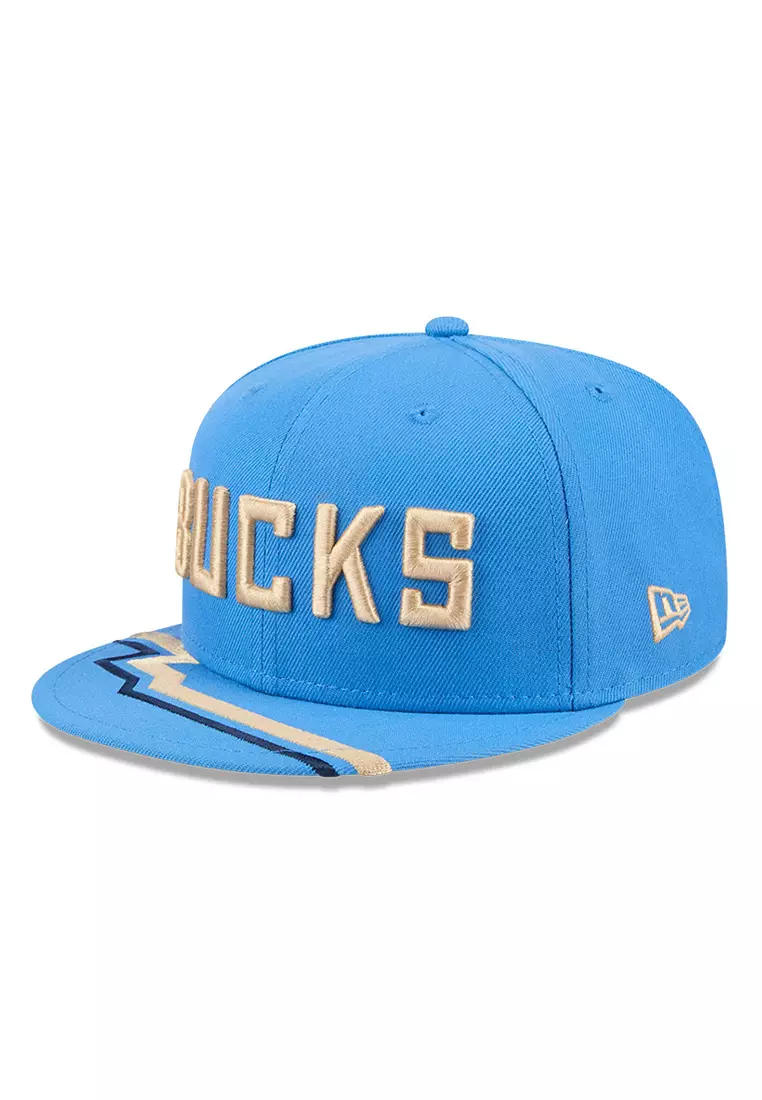 Buy New Era New Era Milwaukee Bucks NBA 2024 NBA City Series Blue ...