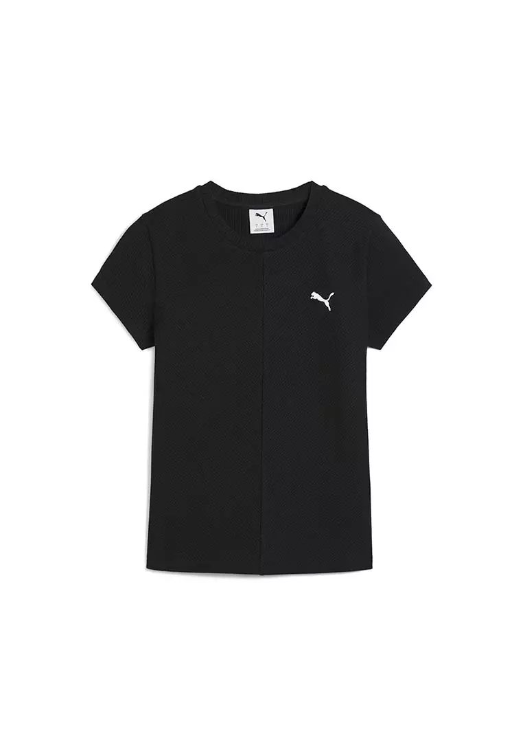 Buy PUMA Wardrobe Ess Ribbed Slim Tee Online | ZALORA Malaysia