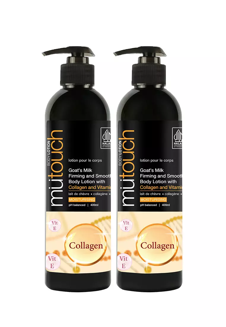 Jual Mutouch Mutouch Body Lotion COLLAGEN 400ml - Twin pack (2pcs ...