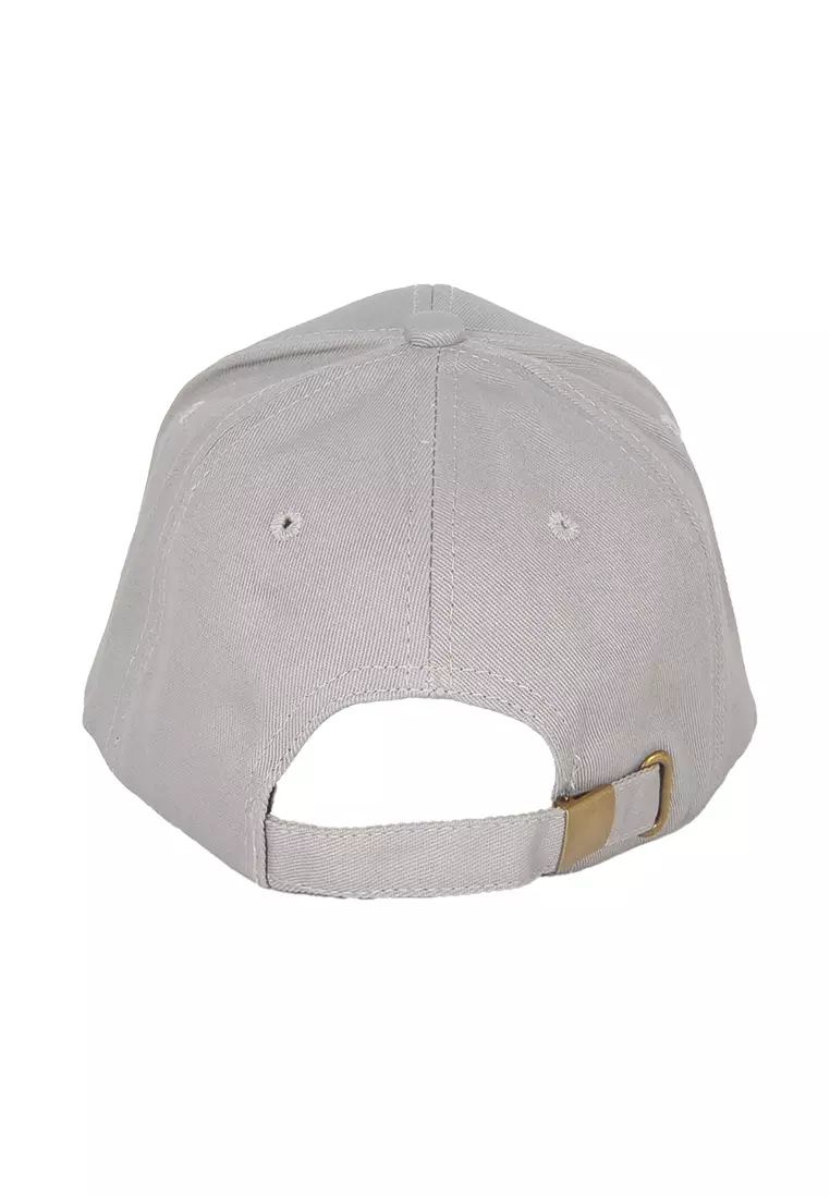 Buy Crisathena Paris embroidery "Large Logo" Cap in Grey 2025 Online ...