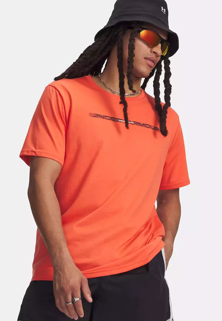 Buy Under Armour Blur Wordmark Short Sleeve Tee 2026 Online | ZALORA