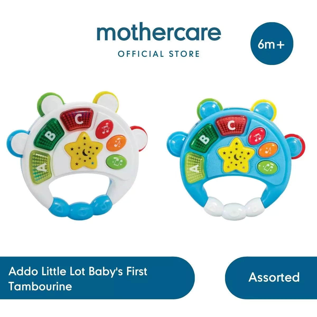 Jual Mothercare Addo Little Lot Baby's First Tambourine (Assorted ...