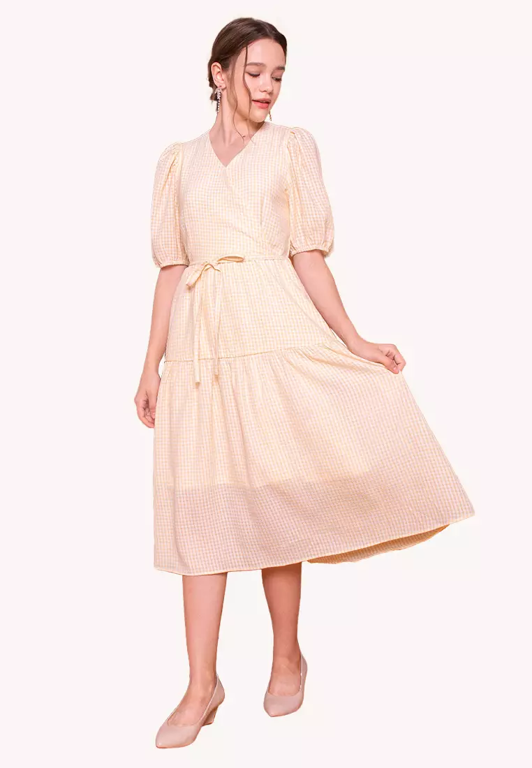 Buy L'zzie LZZIE BREA DRESS - YELLOW Online | ZALORA Malaysia