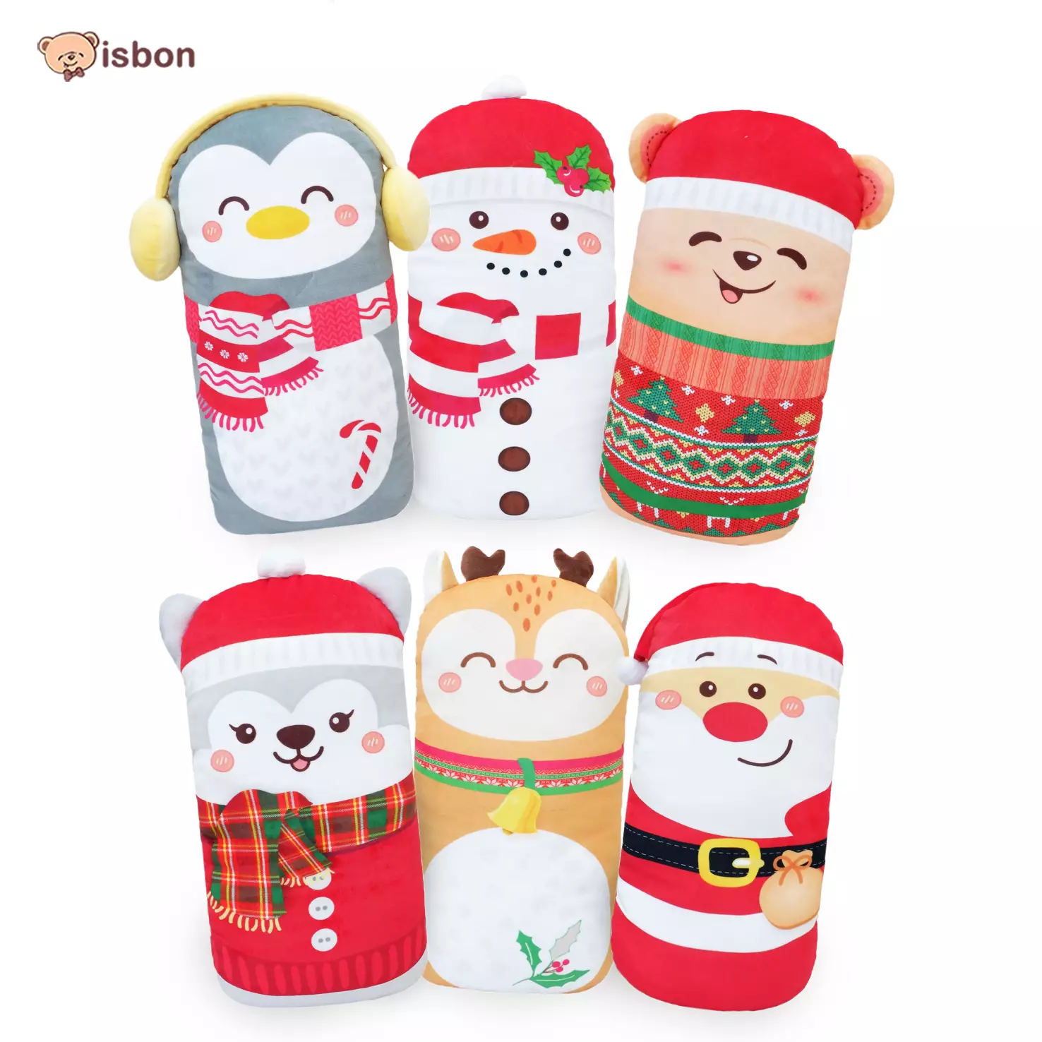 Jual Istana Boneka Boneka Mini Bolster Series Natal Boney bahan halus ...