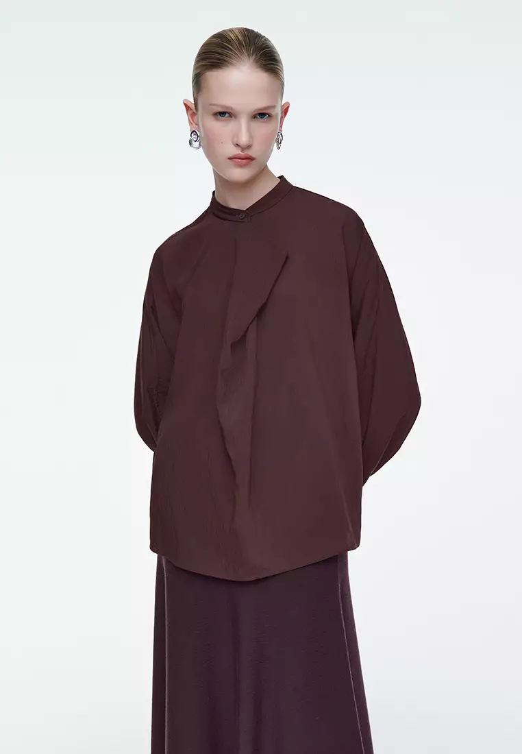 COS Draped-Panel Blouse 2025 | Buy COS Online | ZALORA Hong Kong