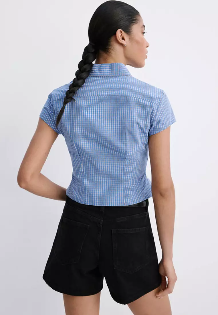 Buy Mango Straight-Fit Denim Shorts 2026 Online | ZALORA
