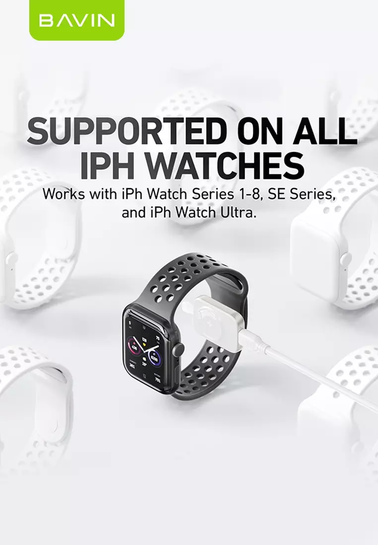 Buy BAVIN CB328 Mini Portable Magnetic Wireless Charger for Smart Watch ...