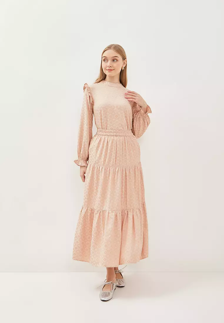 Jual Shiny Shiny Rosienne Skirt 51-0044 Pink Original 2025 | ZALORA ...