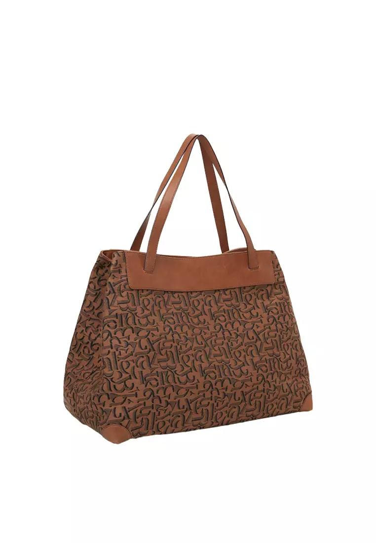 Jual BERACAMY Soft-Structured Trapezoidal Canvas Tote Bag Large ...