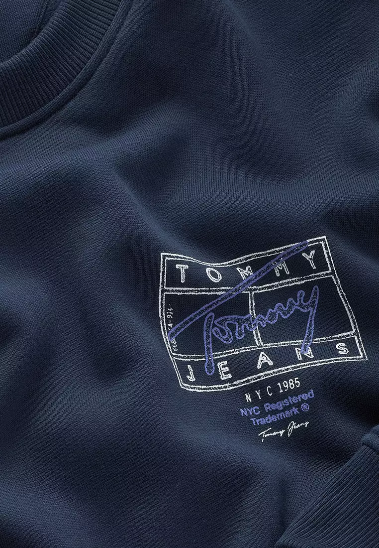 Buy Tommy Hilfiger Entry DNA Play Sweatshirt - Tommy Jeans 2026 Online ...