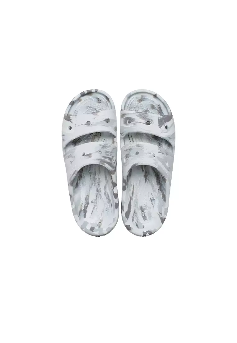 Buy Crocs Classic Marbled Sandal V2 in Moonlight Multi 2025 Online ...