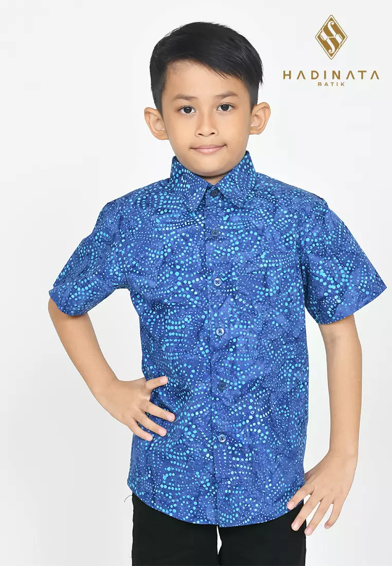 Jual Hadinata Batik Hadinata Batik Kemeja Anak Cap Atreya Original 2026 ...