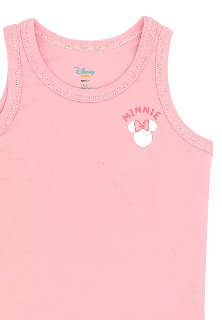 Buy Disney Baby Girl Licensed Newborn Essentials Sando Pack of 3 2025 ...