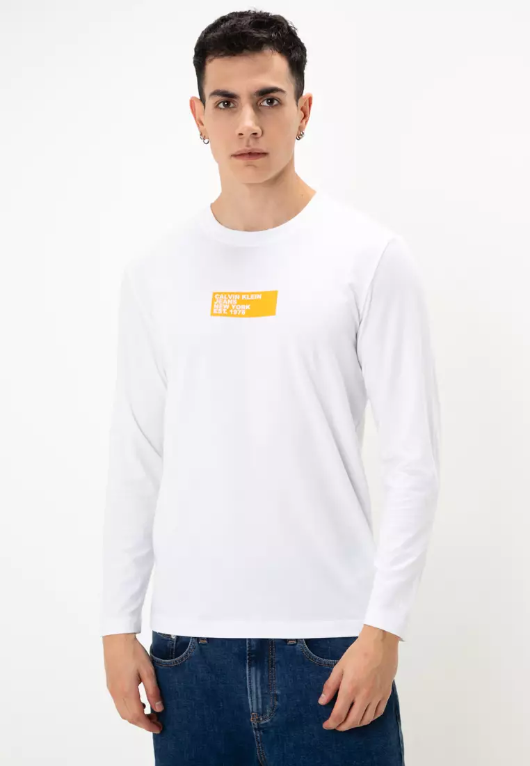 網上選購 Calvin Klein Small Center Logo Box Tee - Calvin Klein Jeans 2025 ...