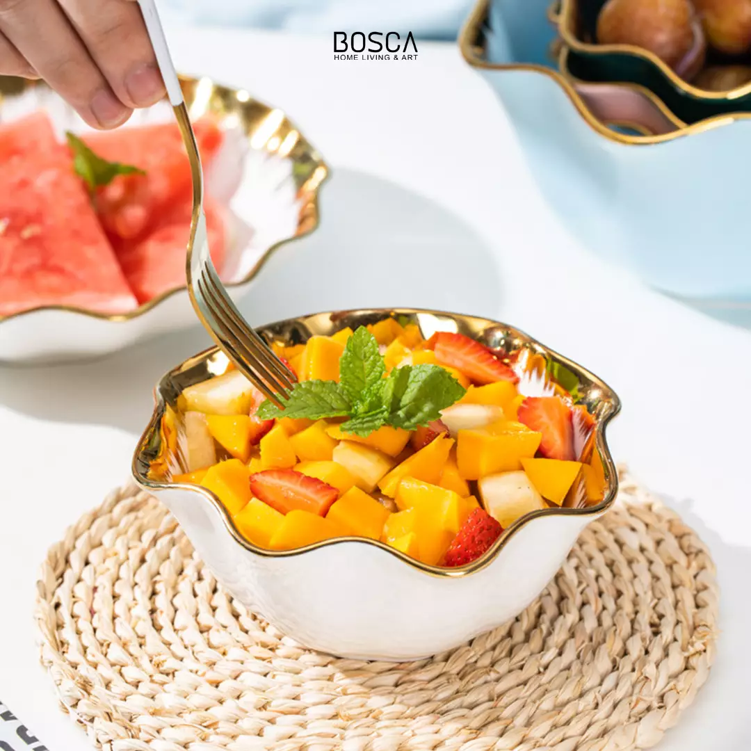 Jual Bosca Living Bosca Living - Dahlia Ceramic Bowl / Mangkok Keramik ...