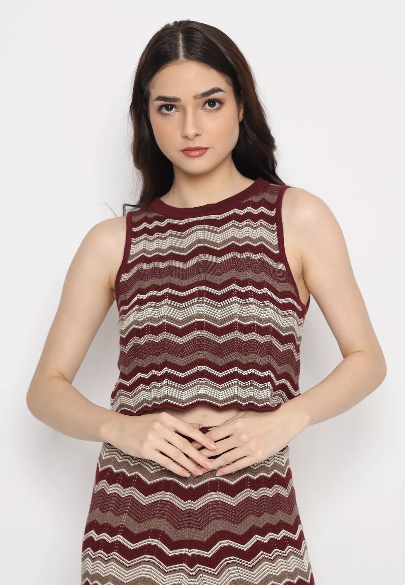Jual Knitwork Moshi Kanagara - Viola Knit Tank Top Original 2024 | ZALORA Indonesia