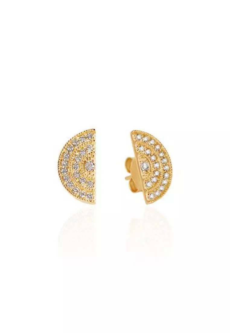 Buy Foundry Vermeil Leah Earrings 2025 Online Zalora Philippines