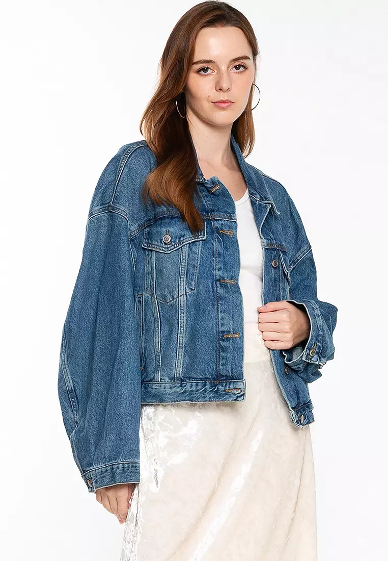 線上選購 ZARA Denim Jacket | ZALORA 台灣