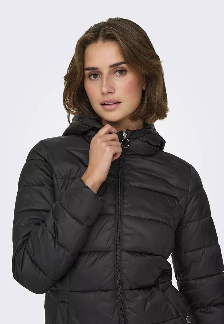 JACQUELINE DE YONG Zulu Long Hood Jacket 2025 | Buy JACQUELINE DE YONG Online | ZALORA Hong Kong