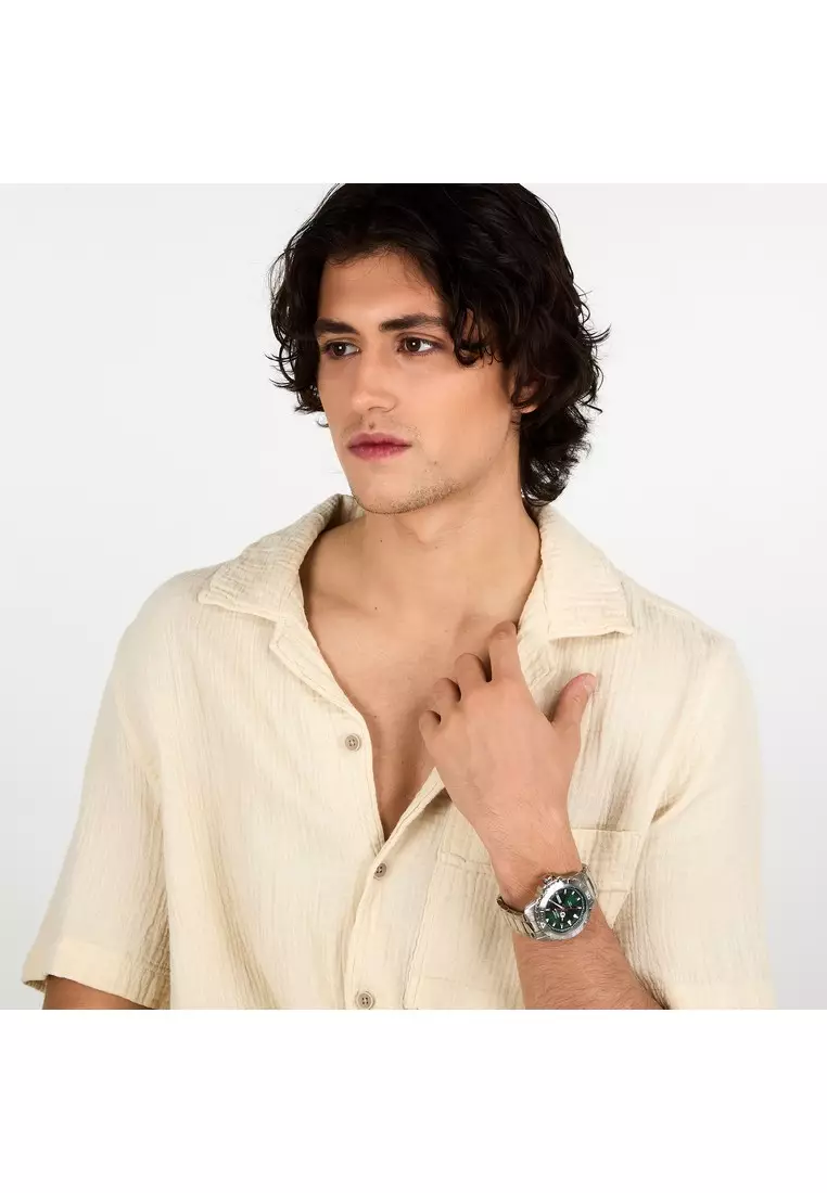 Buy Sector Sector Legend 43mm Men's Automatic Green Watch R3223135006 ...