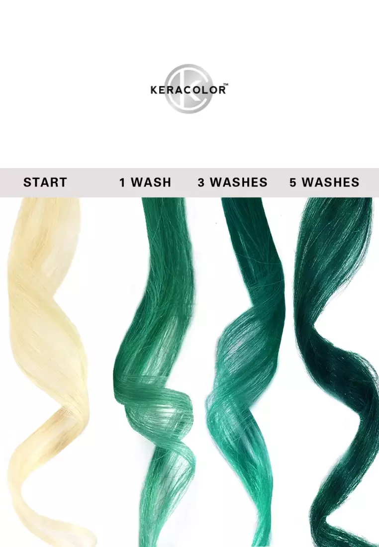 Buy Keracolor Keracolor Color + Clenditioner Vivids Emerald 12oz 355ml ...