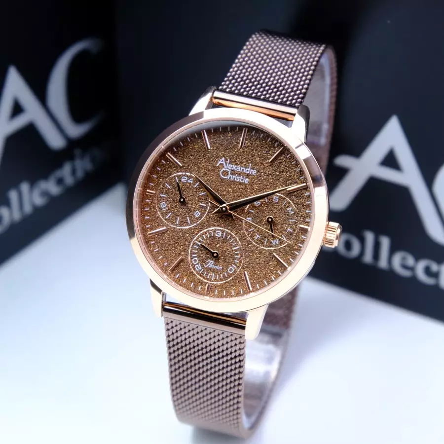 Jual Alexandre Christie Alexandre Christie 2B25 rantai pasir coklat cewek Original 2024 | ZALORA ...