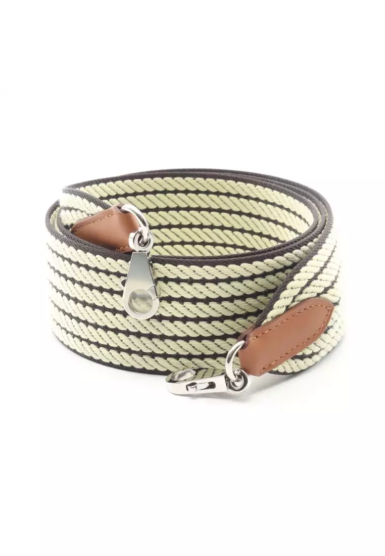 Buy Hermès Pre-Loved Hermès Bandouliere Sangle Kaval Prenoir Jaune ...