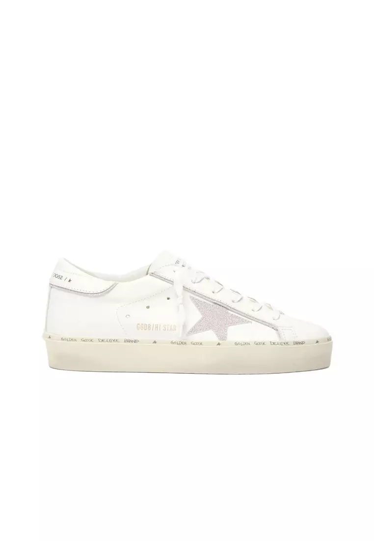 Jual GOLDEN GOOSE Hi Star Women's Casual Shoes in White GWF00118F008092 ...