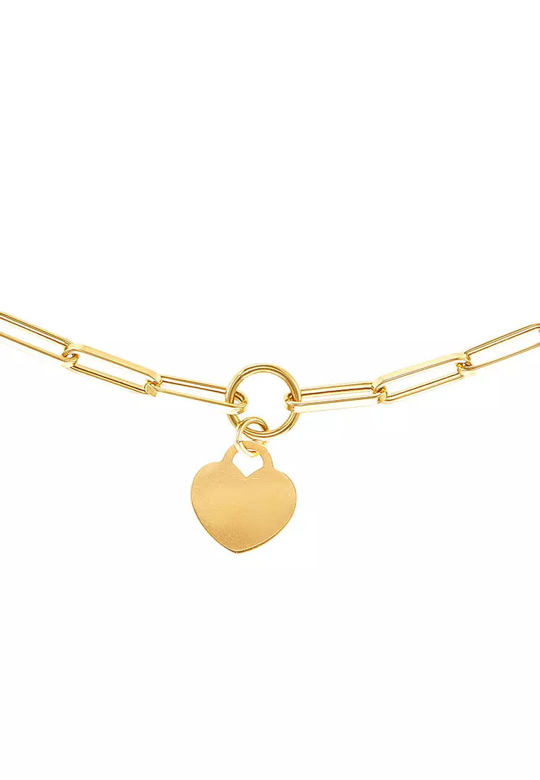 Buy HABIB HABIB Oro Italia Graffetta Sofeea Gold Bracelet, 916 Gold ...