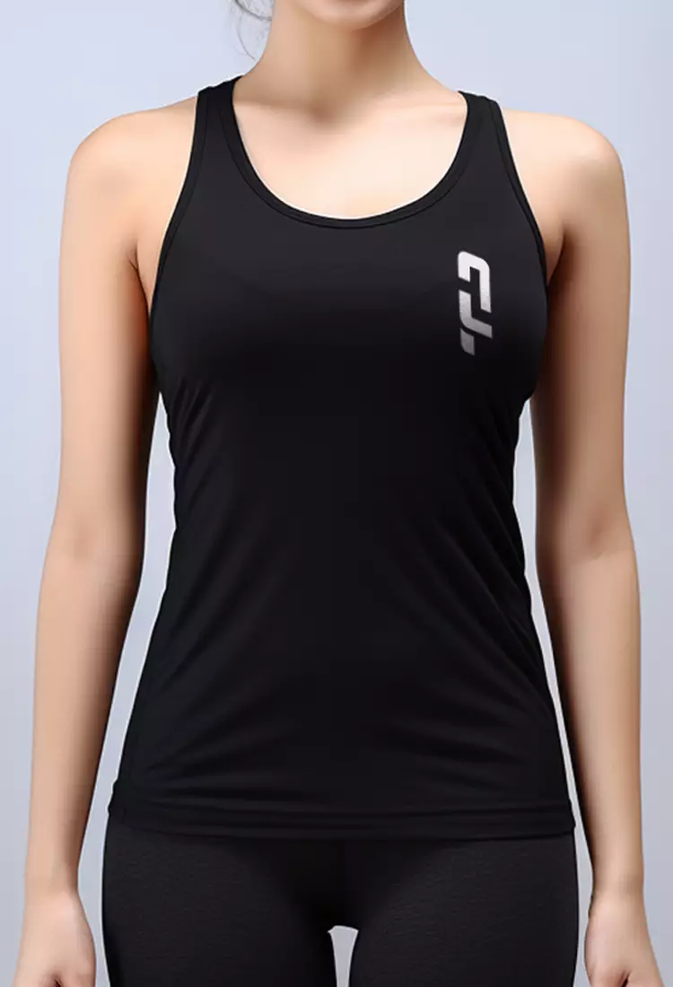 Jual TD Active LSB66 tank top kutung wanita dri fit sleeveless gym ...
