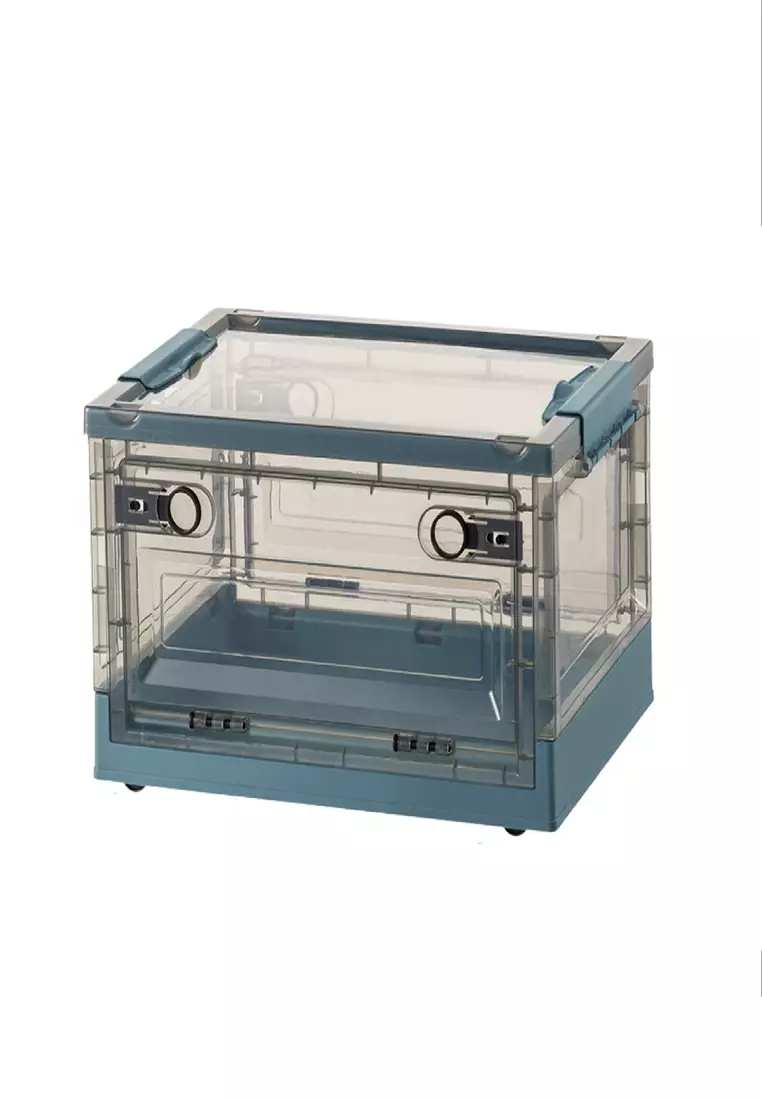 Buy HOUZE HOUZE - 'FLERO' Collapsible 120L Storage Box with Wheels ...