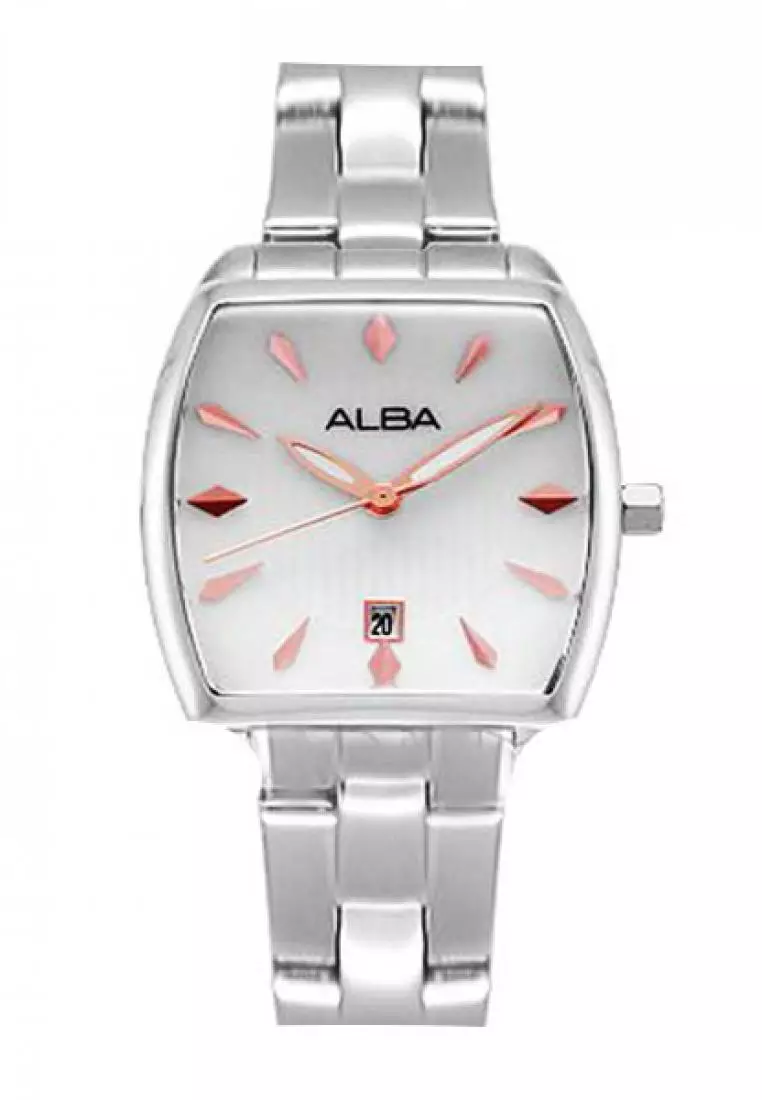 Jual Alba Jam Tangan Wanita Alba Original AH7K87 Strap Stainless Steel ...