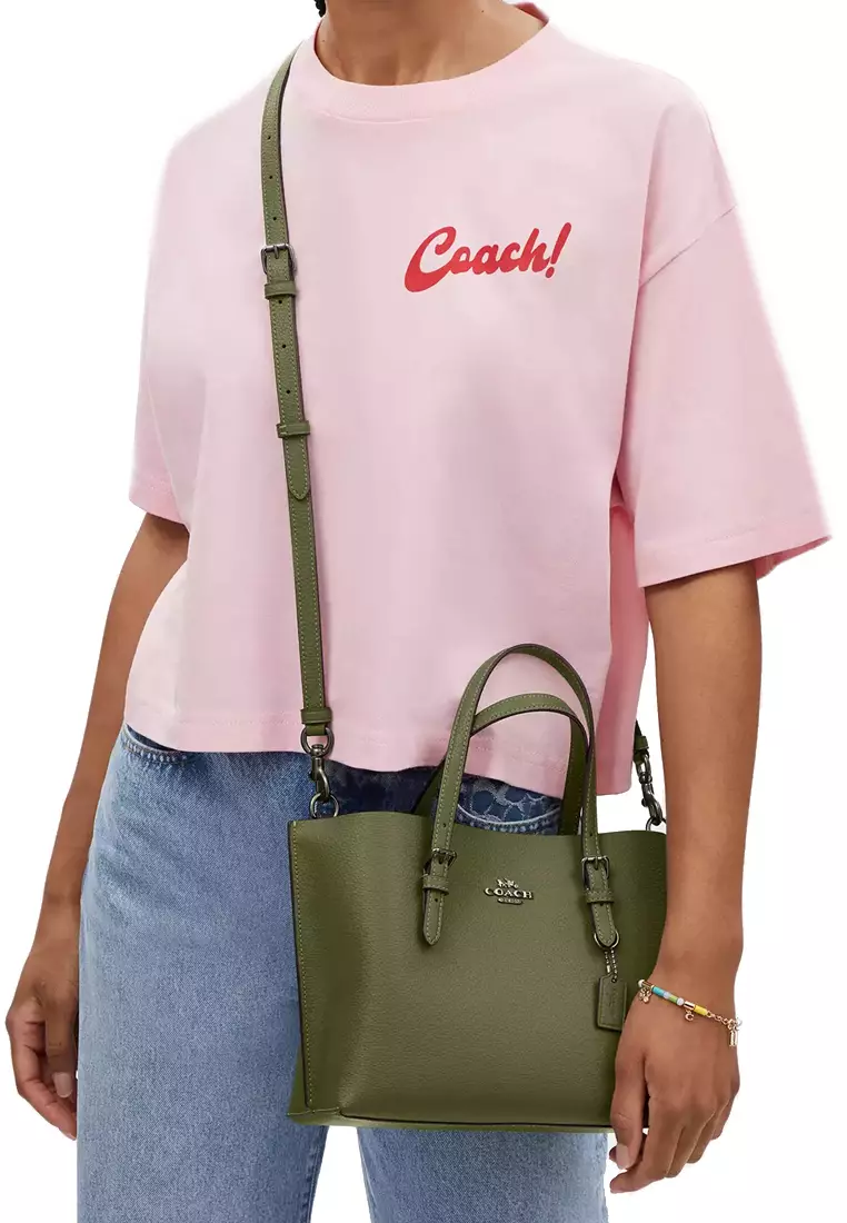 Buy Coach Coach Mollie Tote Bag 25 in Military Green C4084 Online ...