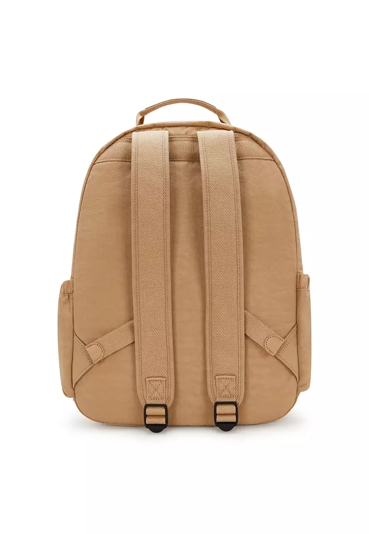 Buy Kipling SEOUL Cookie Beige Backpack 2025 Online | ZALORA