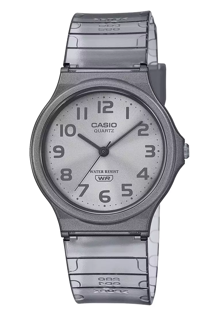 Jual CASIO Casio - Jam Tangan Analog Wanita - Grey - Resin Strap - MQ ...