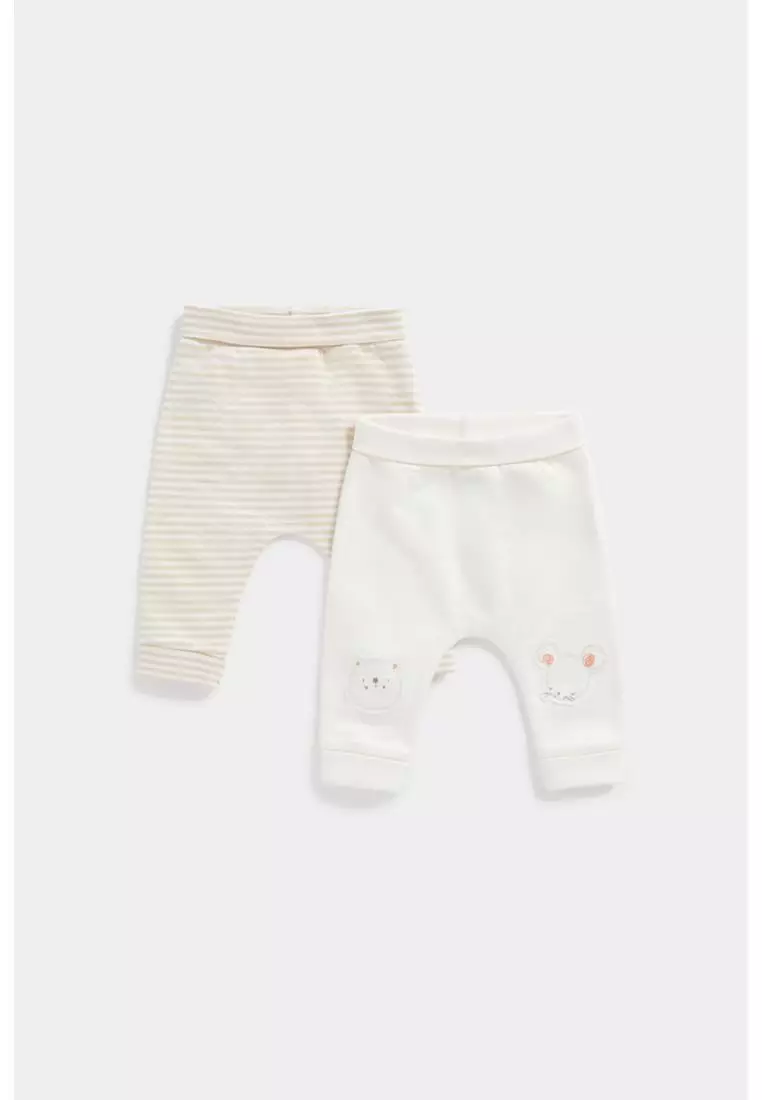 Buy Mothercare Bear and Mouse Joggers - 2 Pack 2025 Online | ZALORA ...
