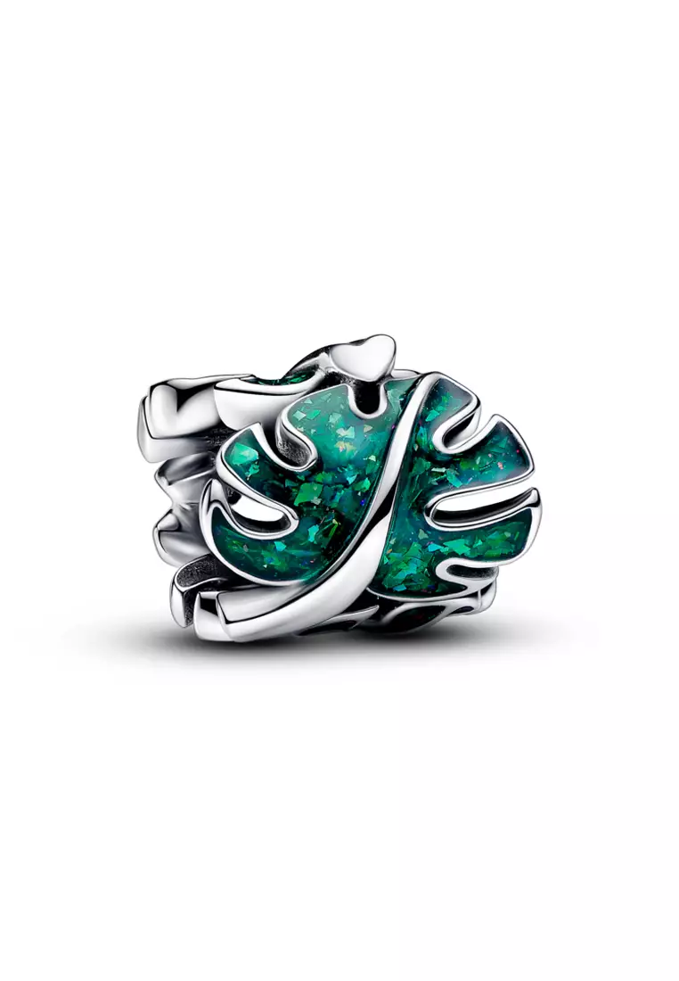 Buy PANDORA Pandora Green Monstera Leaves Charm Online | ZALORA Malaysia
