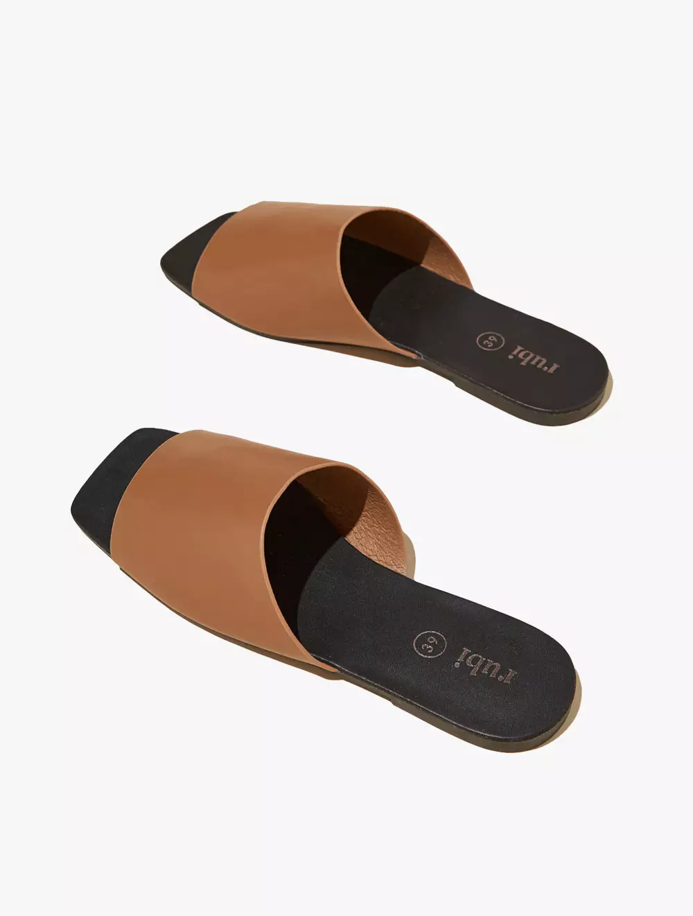 Jual Rubi Rubi - Sepatu Wanita - Selena Single Vamp Slide - Tan Pu ...