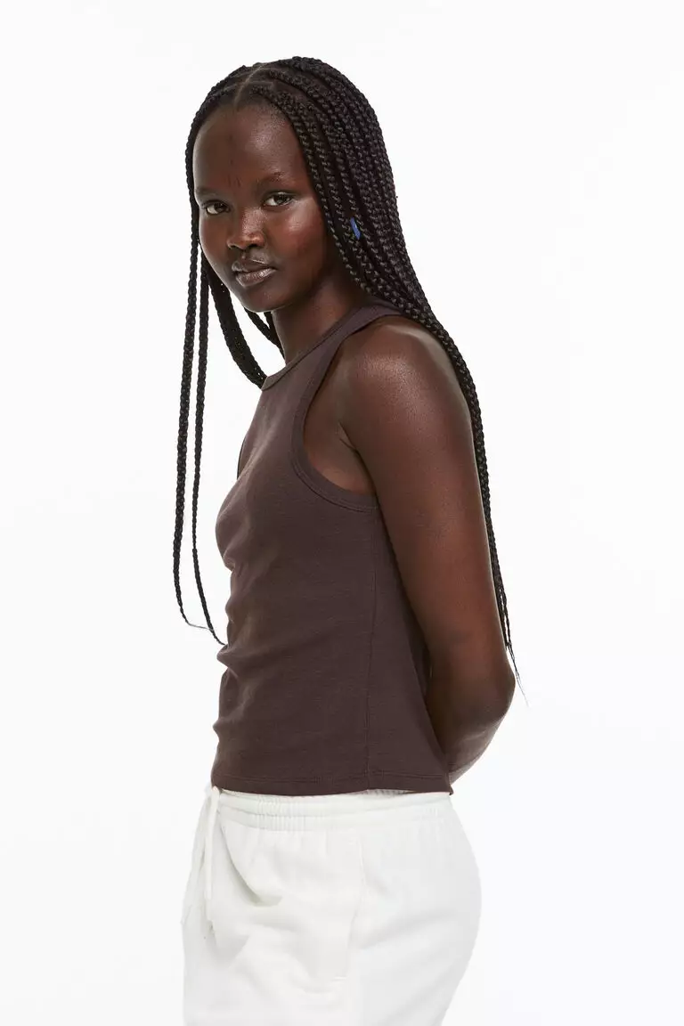 Jual H&M EQ Basic Blossom tank Original 2025 | ZALORA Indonesia