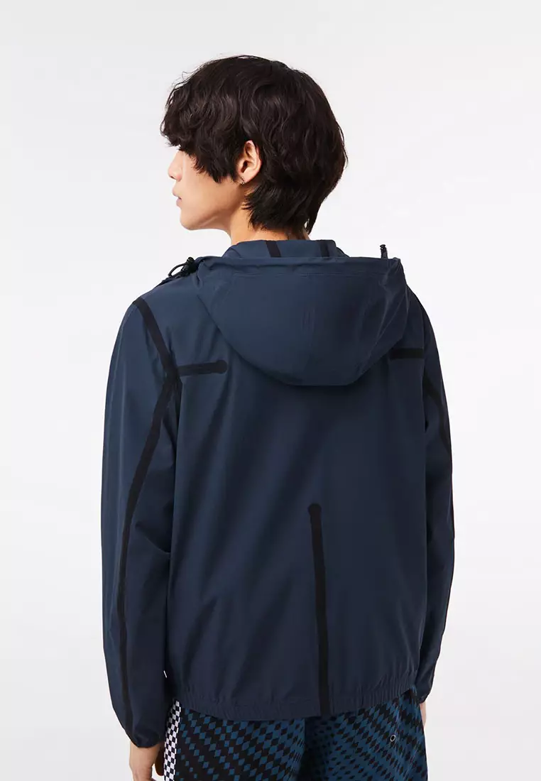 Buy Lacoste Men’s Lacoste Recycled Polyamide Short Track Jacket Online ...