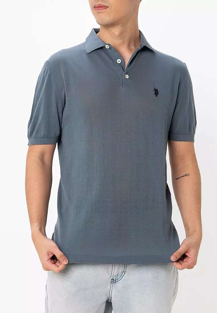 Jual US POLO ASSN Knit Polo Shirt Original 2025 | ZALORA Indonesia