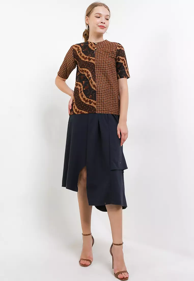 Jual Batik First Blouse Kupnat Button TCH28 Full-Cut&Sew Original 2023 ...