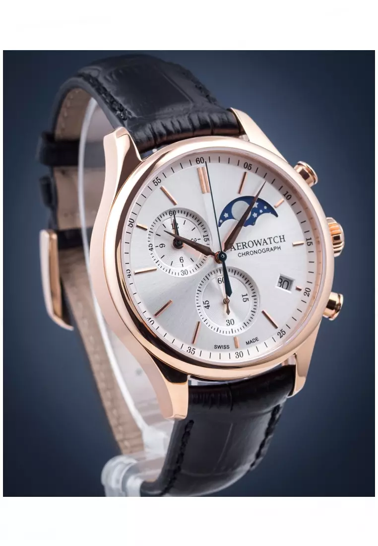 Aerowatch AEROWATCH RENAISSANCE CHRONOGRAPH MEN WATCH 42mm A78986RO03 ...