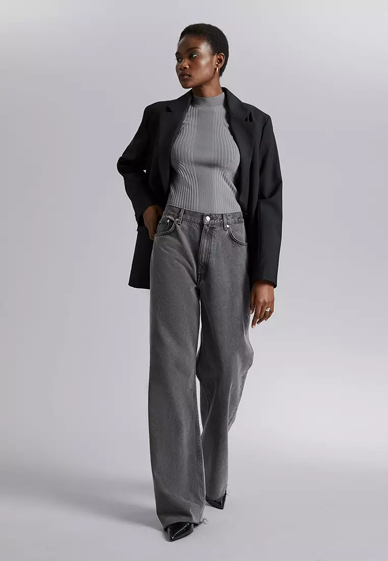 Buy & Other Stories Fitted Mixed Rib Top 2025 Online | ZALORA Philippines