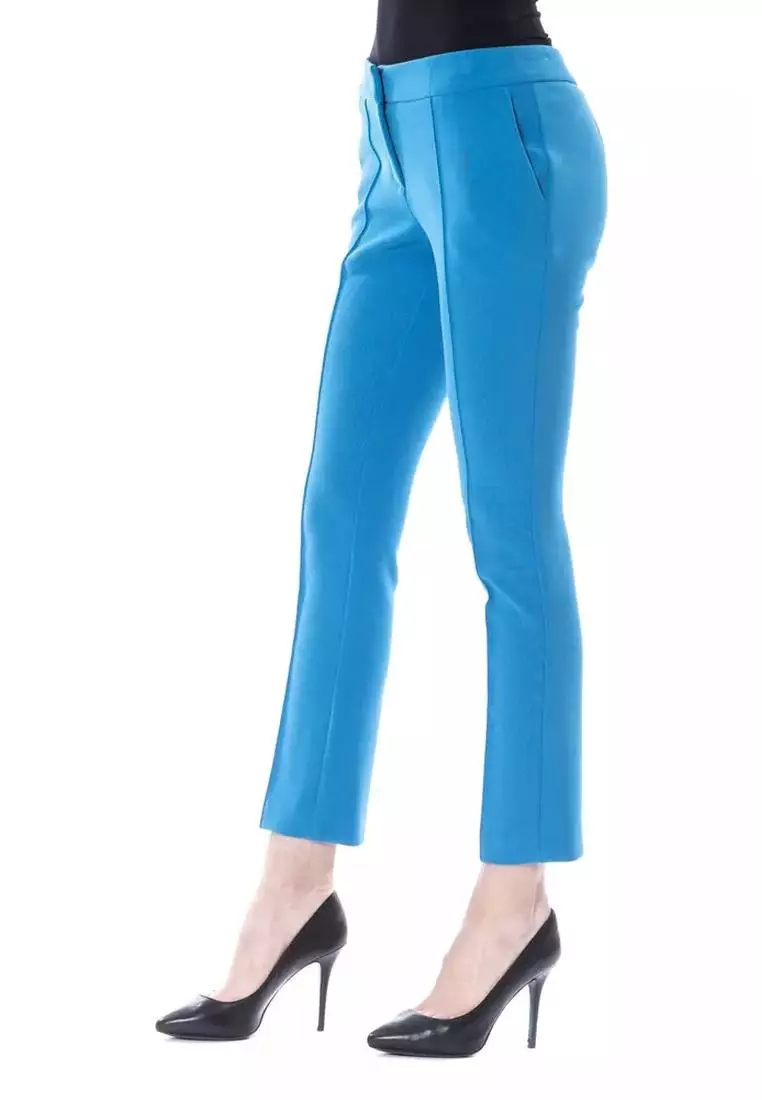 Buy BYBLOS Lateral Zip Closure Skinny Pants Jeans & 2025 Online | ZALORA