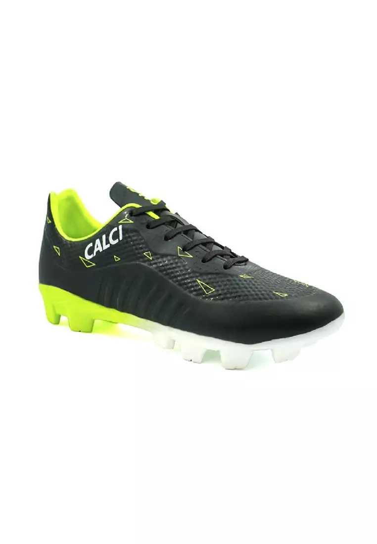 Jual Calci Calci Sepatu Bola Soccer Basilisk SC - Black Neon Original 2025 | ZALORA Indonesia