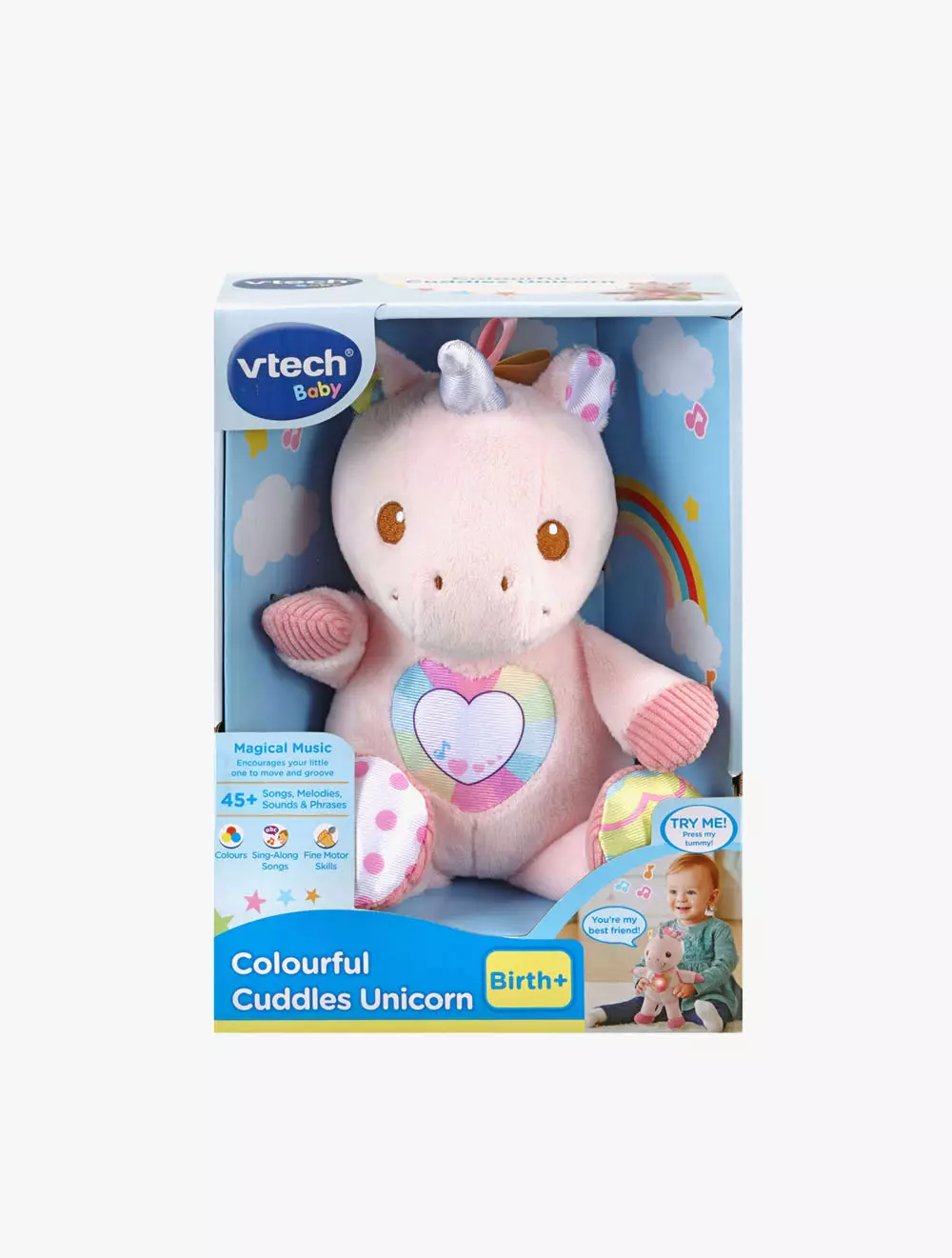 Jual Vtech VTECH COLOURFUL CUDDLES UNICORN (VTUK) - VTE80-528103 Original 2024 | ZALORA Indonesia