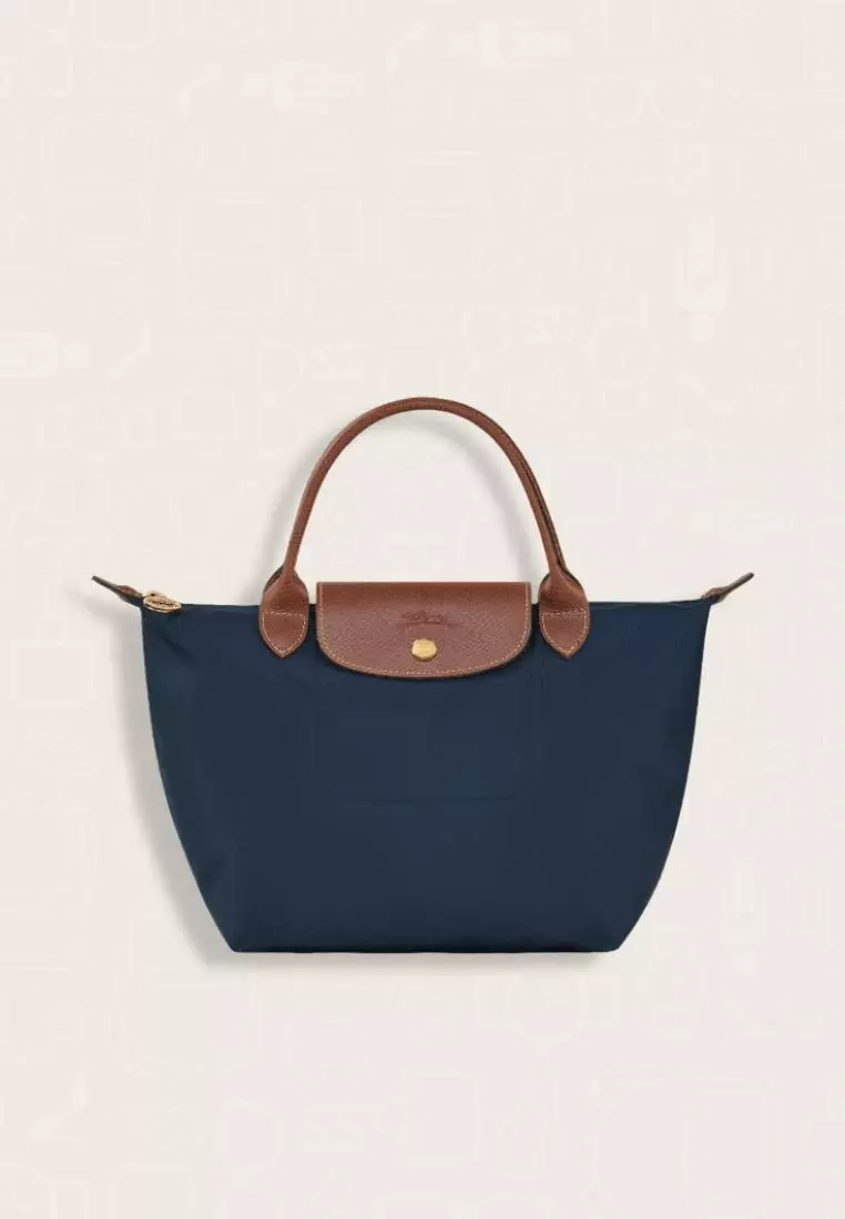 Jual LONGCHAMP Longchamp Le Pliage Original Handbag S Navy Original ...