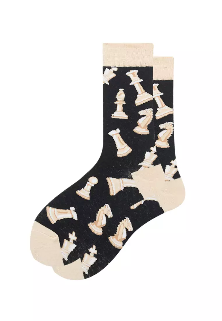 Buy Kings Collection Chess Pattern Cozy Socks (EU38-EU45) (HS202189 ...