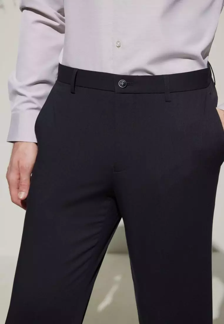 Buy G2000 G2000 Multi-Way Stretch Slim Fit Twill Suit Pants 2026 Online ...